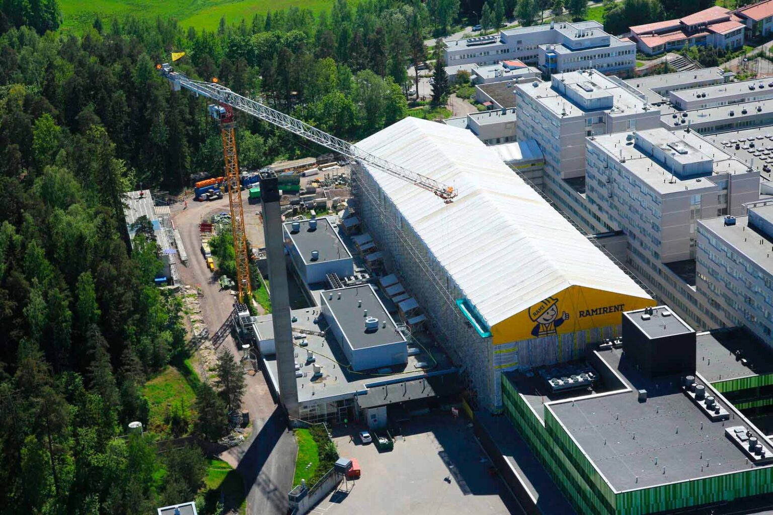 Scaffolding and weather shelters | Ramirent